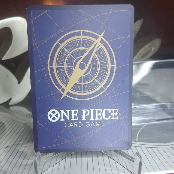 Onepiece | Toys | Onepiece Card Game Blue And Gold Trading Card | Poshmark